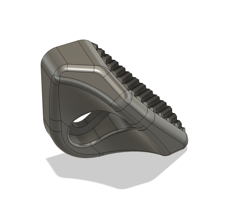 Thumb rest for the MDT ACC chassis V2 (screw on) - Position7
