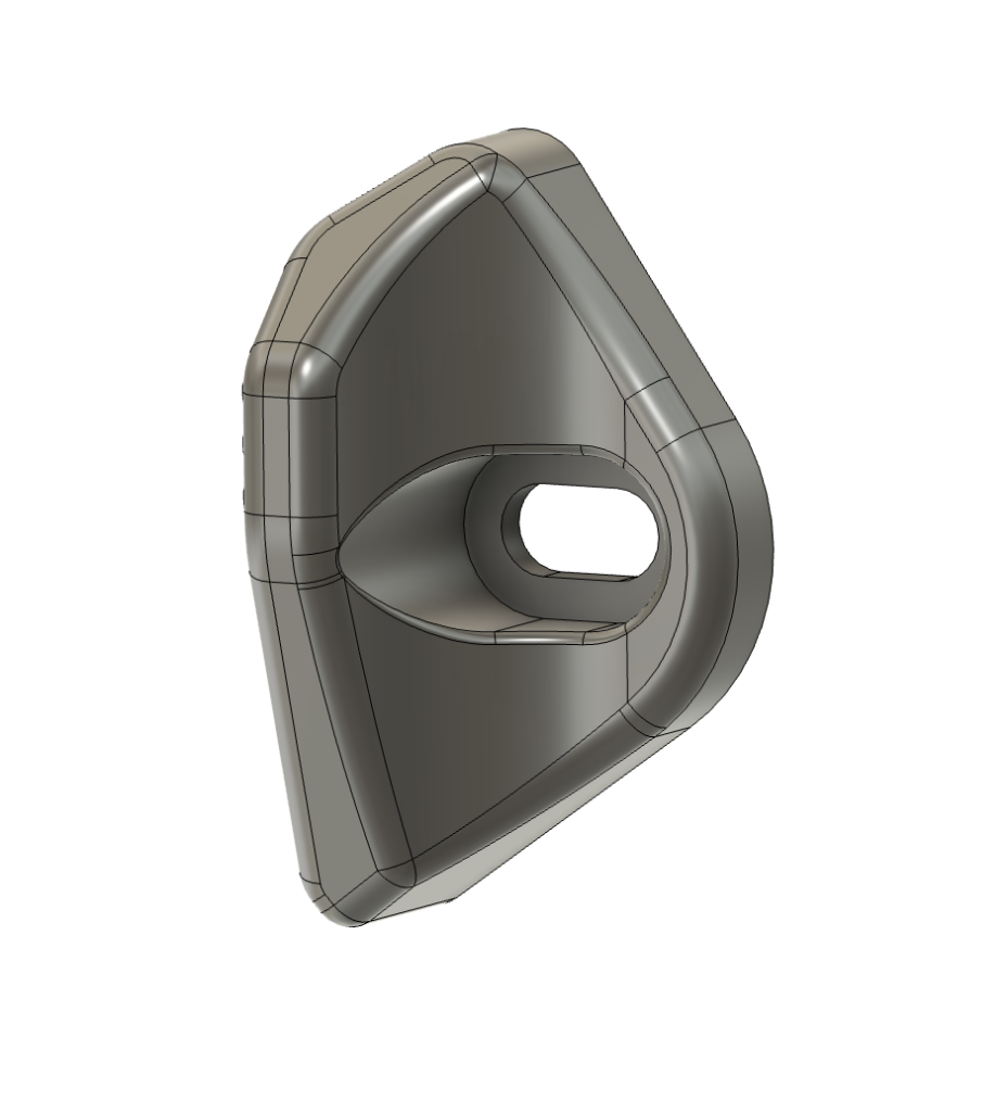 Thumb rest for the MDT ACC chassis V2 (screw on) - Position7